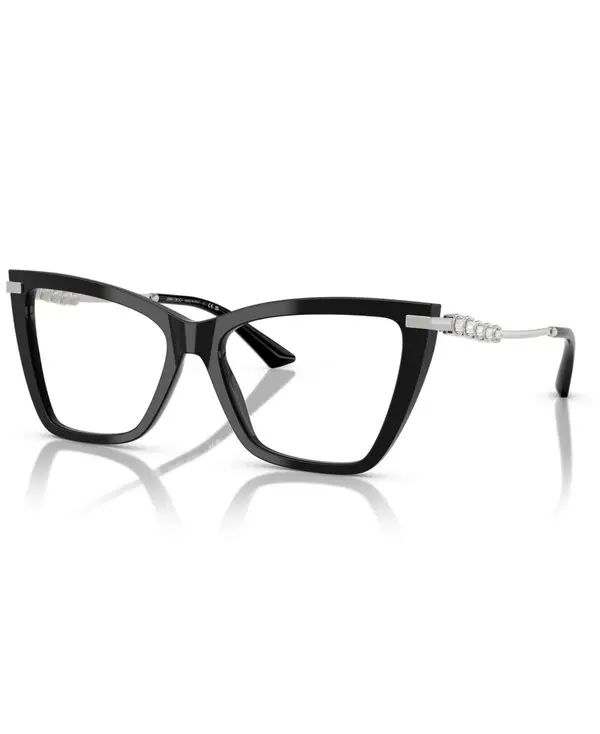 JIMMY CHOO Cat Eye Eyeglasses - Black