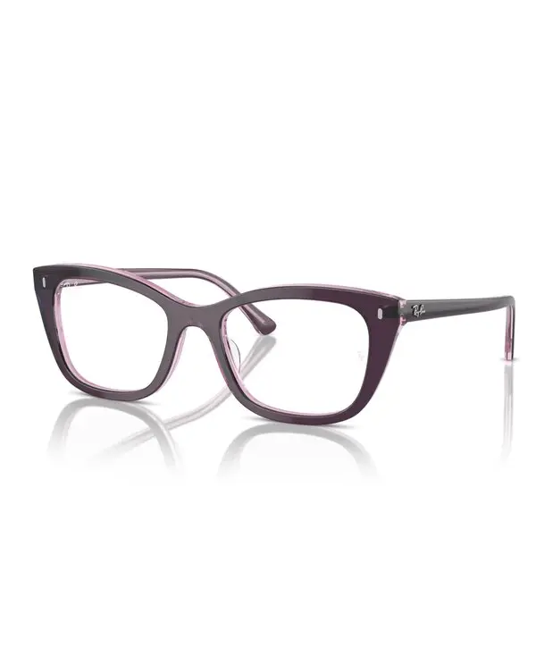 Ray-ban Optics Eyeglasses - Violet On Transparent