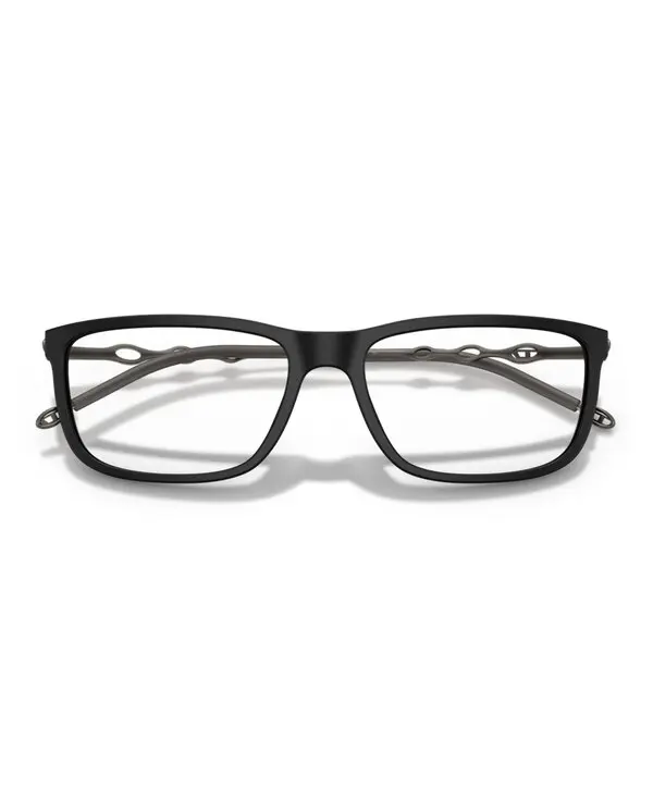 DIESEL® Square Acetate Eyeglasses - Matte Black
