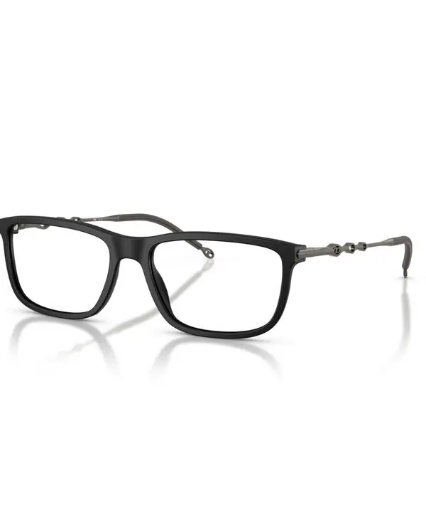 DIESEL® Square Acetate Eyeglasses - Matte Black