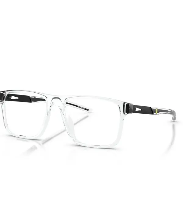 SCUDERIA FERRARI Square Full Rim Eyeglasses - Crystal