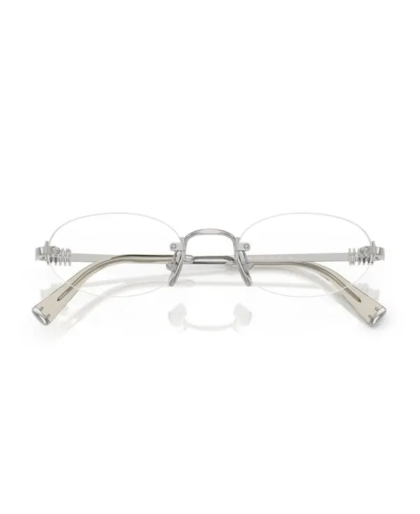 Miu Miu Oval Eyeglasses