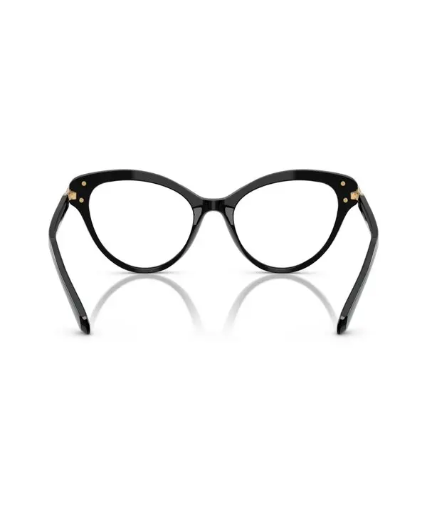 SWAROVSKI Acetate Cat Eye Eyeglasses With Strass Accents