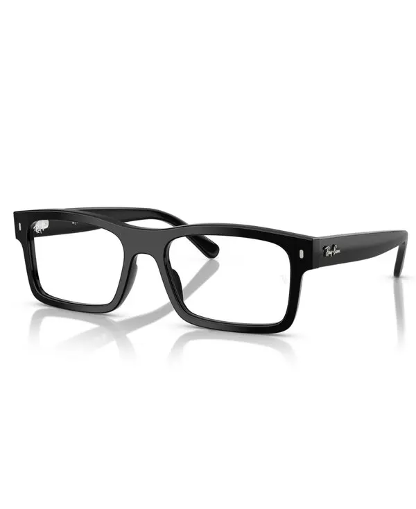 Ray-ban Rectangle Acetate Eyeglasses - Black