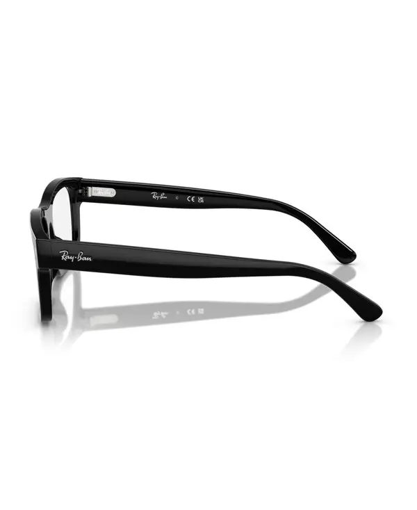Ray-ban Rectangle Acetate Eyeglasses - Black