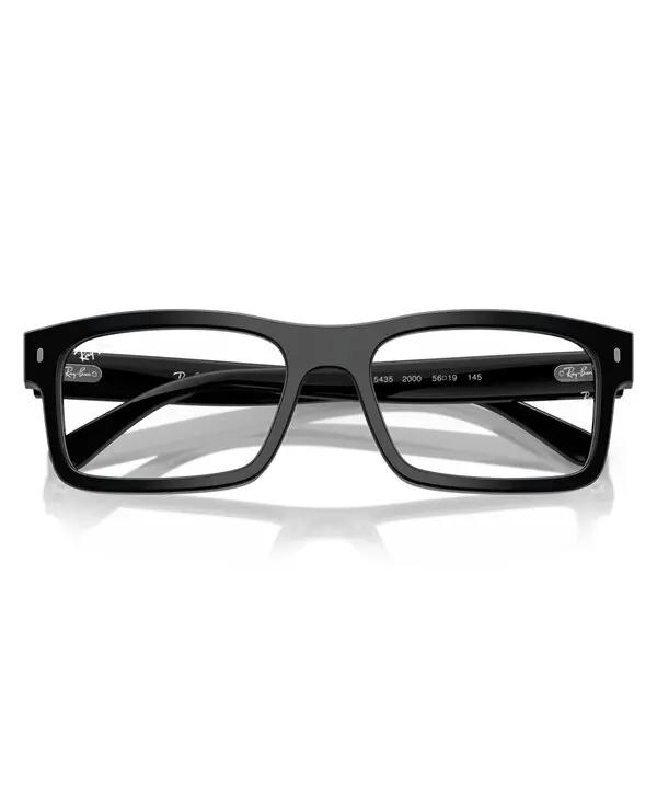 Ray-ban Rectangle Acetate Eyeglasses - Black