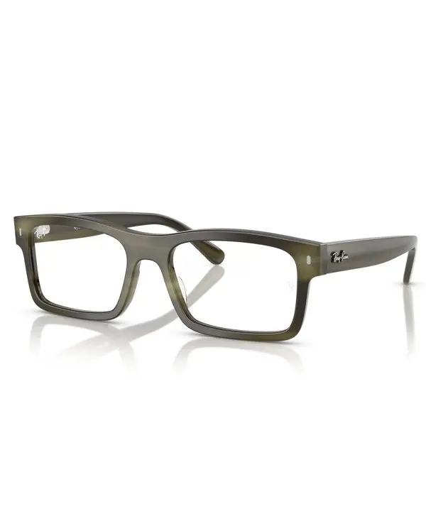 Ray-ban Rectangle Eyeglasses - Havana Green