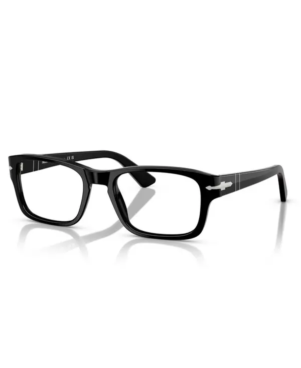 Persol Rectangle Eyeglasses - Black