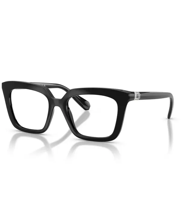 SWAROVSKI Square Eyeglasses - Black