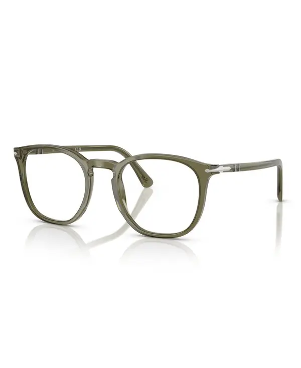 Persol Polarized Eyeglasses - Olive Transparent Green