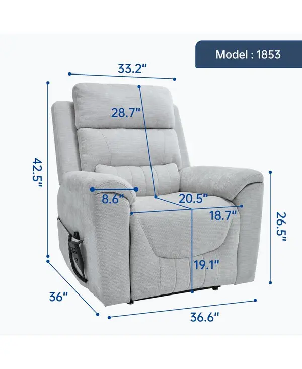CLIHOME Power Lift Recliner Chair
