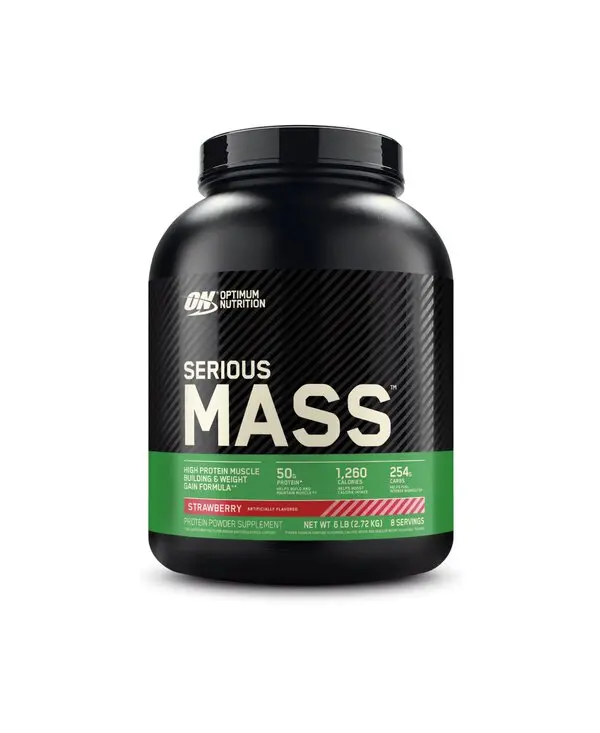 OPTIMUM NUTRITION Serious Mass Weight Gainer Protein Powder - Red