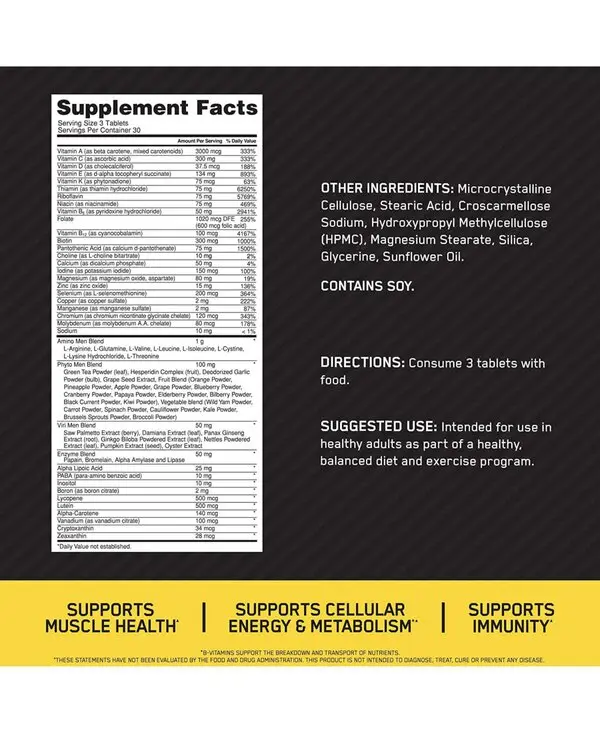 OPTIMUM NUTRITION Opti-men
