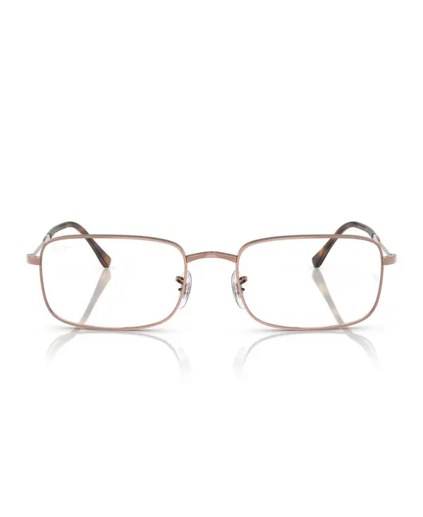 Ray-ban Metal Eyeglasses With Tortoiseshell Accents
