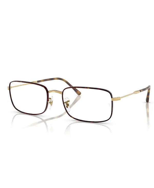 Ray-ban Optics Eyeglasses - Havana On Gold