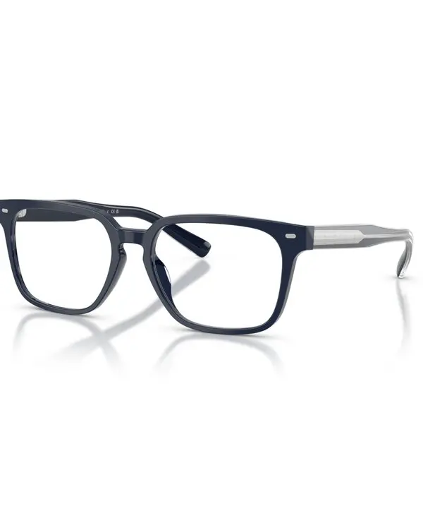 Brooks Brothers Rectangle Eyeglasses - Navy