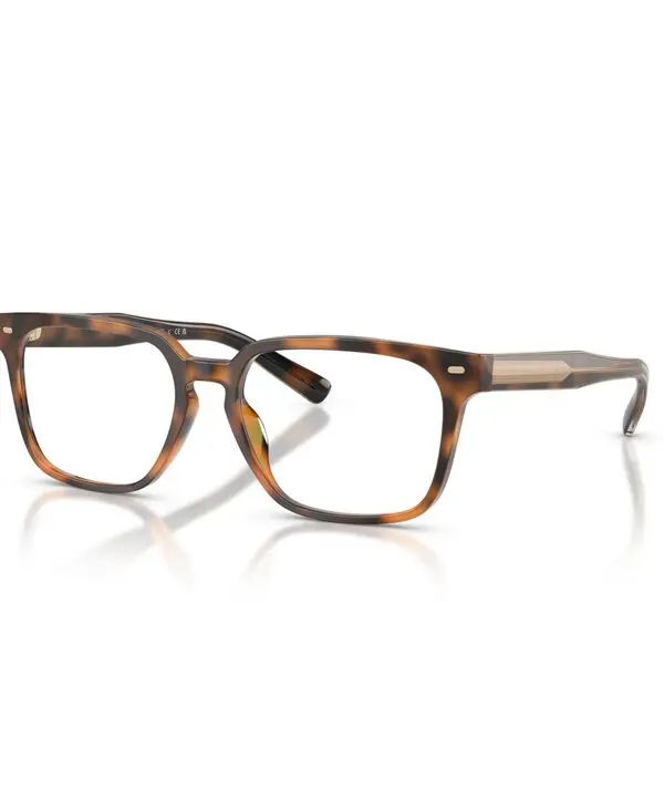 Brooks Brothers Rectangle Eyeglasses - Warm Tortoise