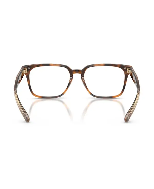 Brooks Brothers Rectangle Eyeglasses - Warm Tortoise