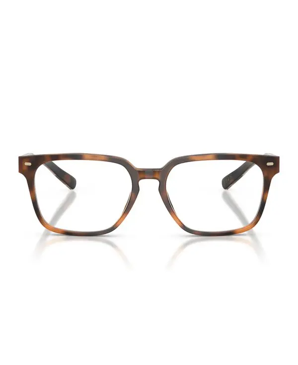 Brooks Brothers Rectangle Eyeglasses - Warm Tortoise