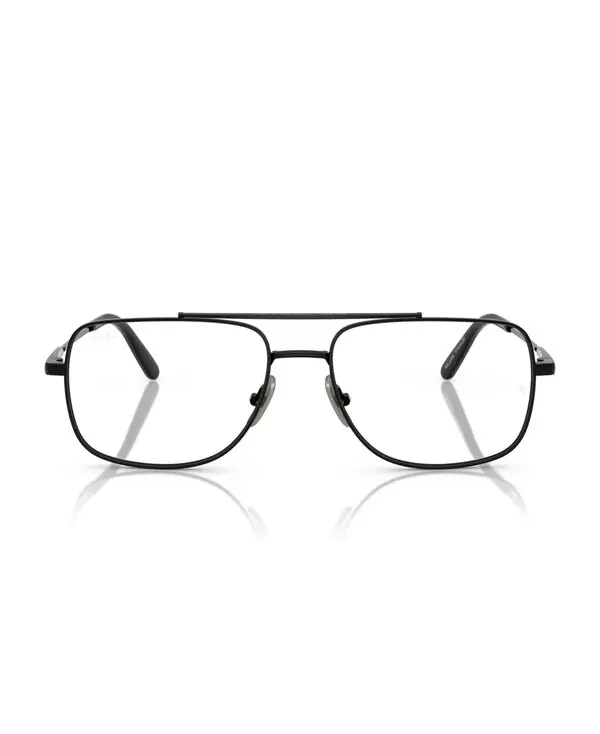 Ray-ban William Titanium Square Frame Eyeglasses - Black