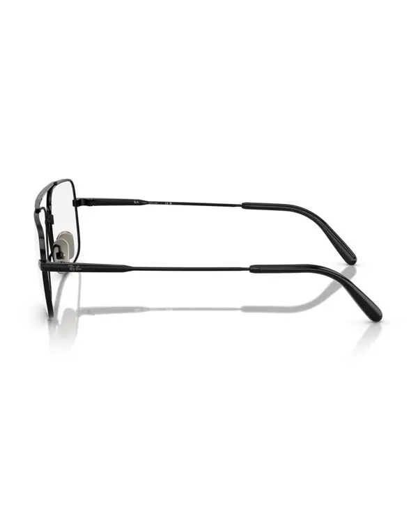 Ray-ban William Titanium Square Frame Eyeglasses - Black