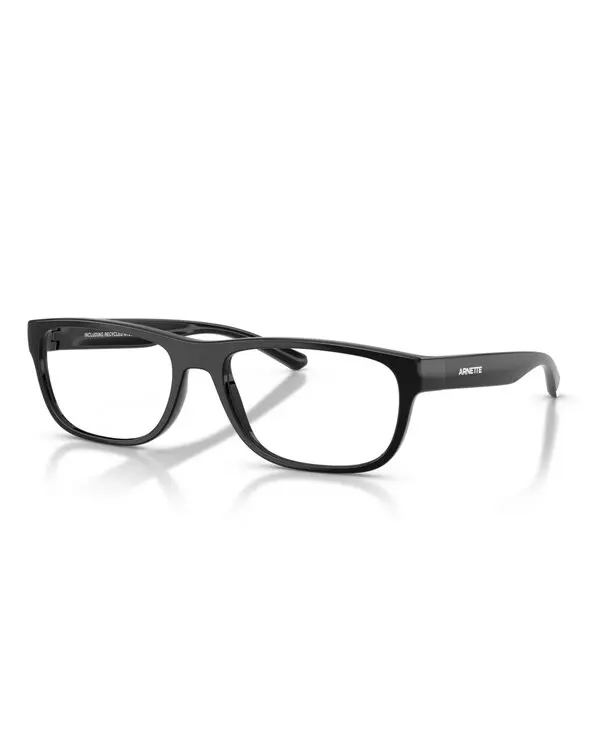 ARNETTE Rectangle Eyeglasses - Recycled Black