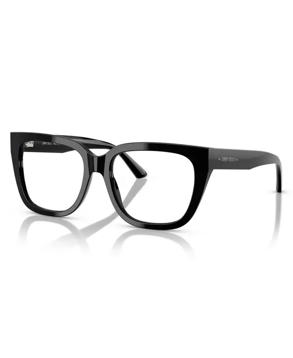 JIMMY CHOO Square Frame Eyeglasses - Black