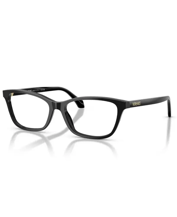Versace Cat Eye Eyeglasses - Black