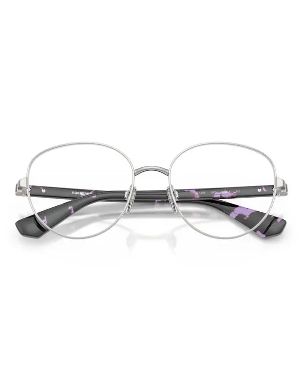 Burberry Phantos Eyeglasses - Silver