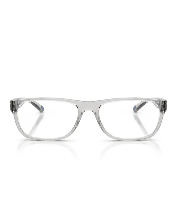 ARNETTE Rectangle Eyeglasses - Transparent Light Gray
