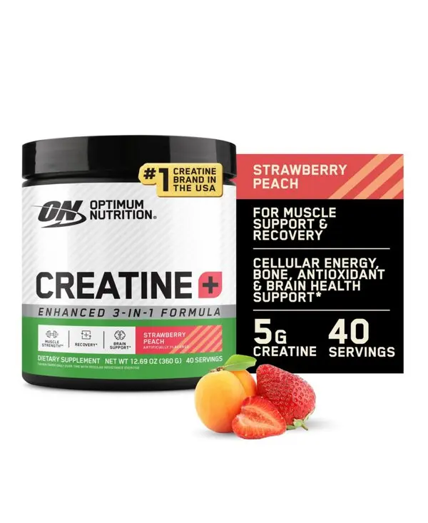 OPTIMUM NUTRITION Creatine Monohydrate Plus Powder - No Color