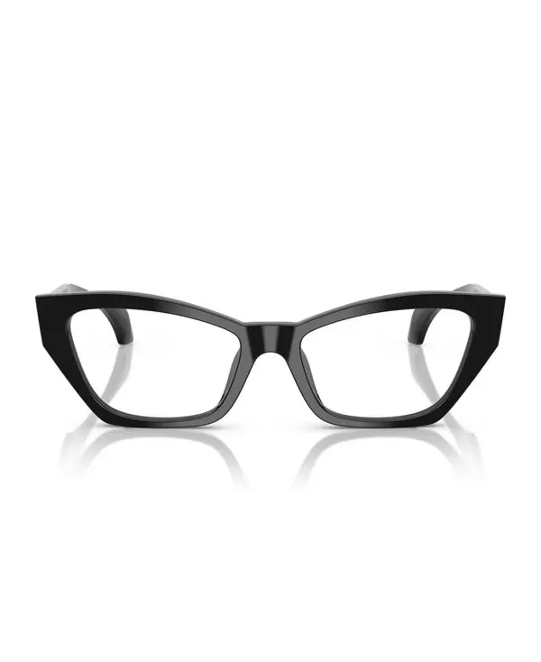 Versace Cat Eye Eyeglasses - Black