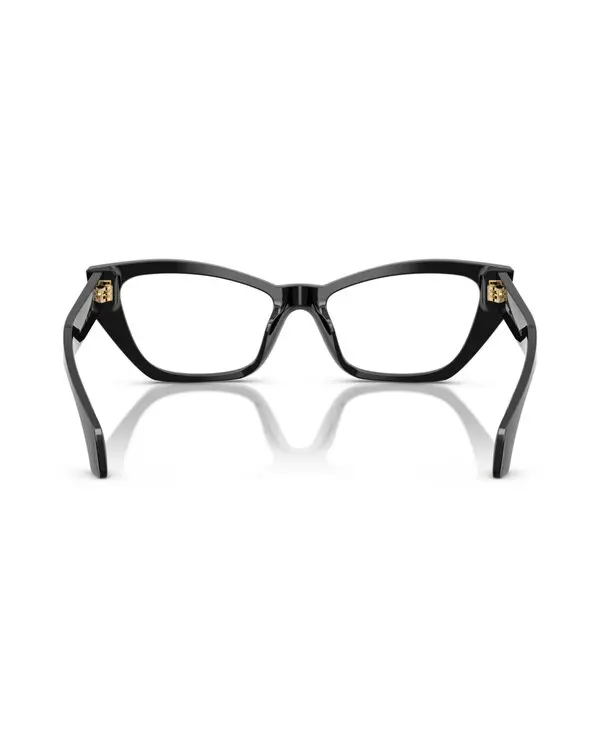 Versace Cat Eye Eyeglasses - Black