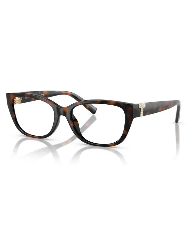 Tiffany & Co. Eyeglasses With Strass Embellishment - Havana