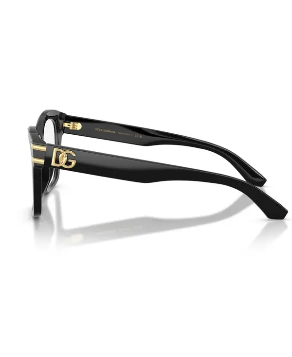 Dolce & Gabbana Square Frame Eyeglasses - Black