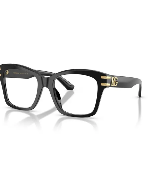 Dolce & Gabbana Square Frame Eyeglasses - Black