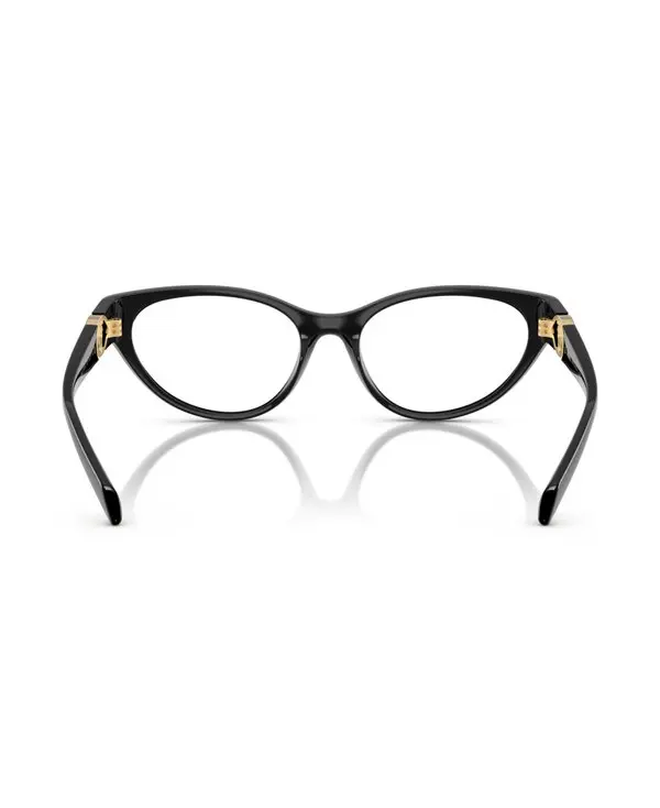 Versace Cat Eye Eyeglasses - Black