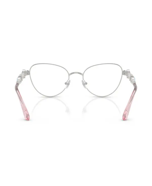 SWAROVSKI Cat Eye Eyeglasses - Silver