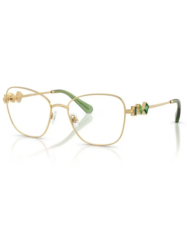 SWAROVSKI Full Rim Eyeglasses - Gold Green