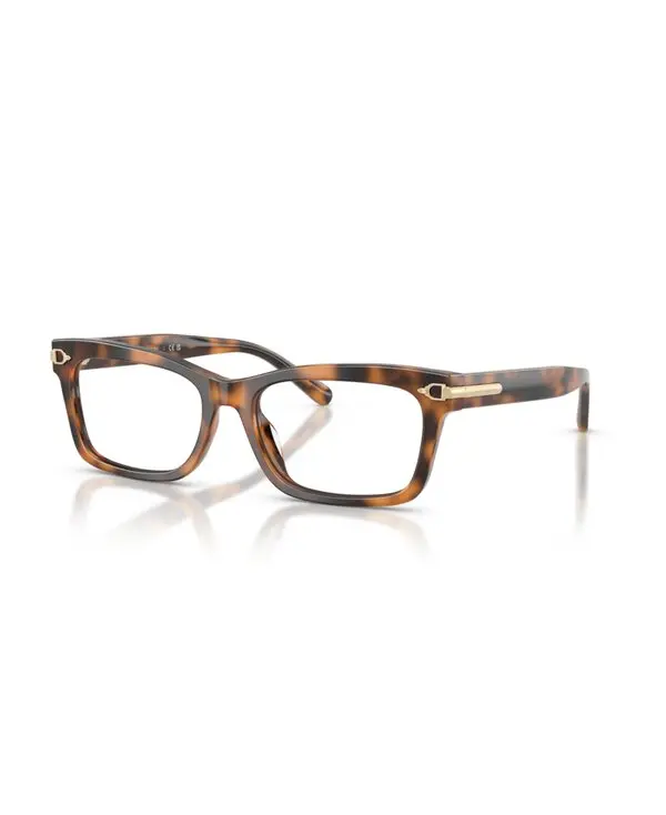 Ralph Lauren Square Full Rim Eyeglasses - Havana