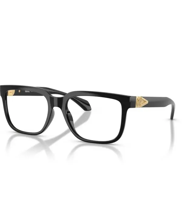Versace Square Frame Eyeglasses - Black