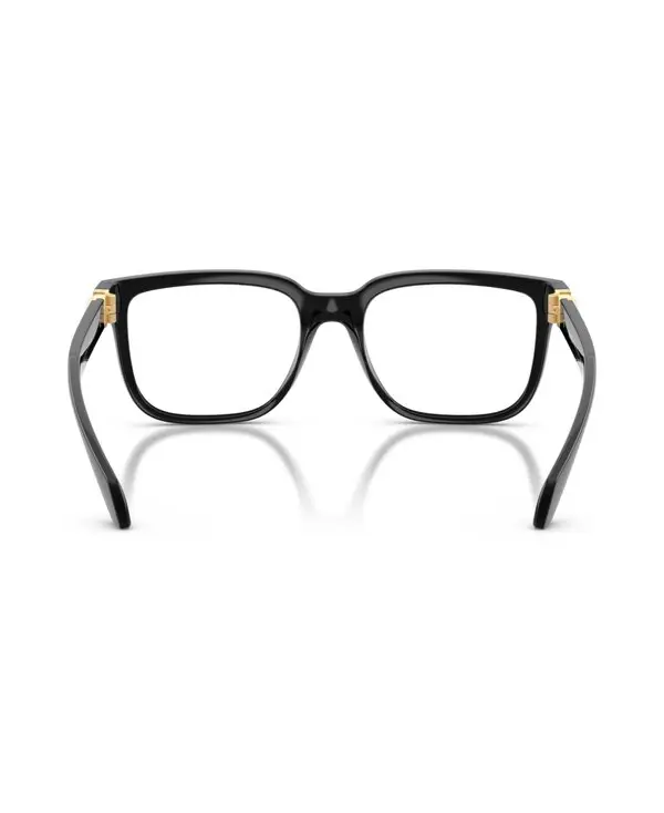 Versace Square Frame Eyeglasses - Black
