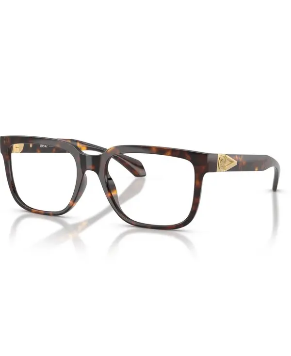 Versace Square Eyeglasses - Havana
