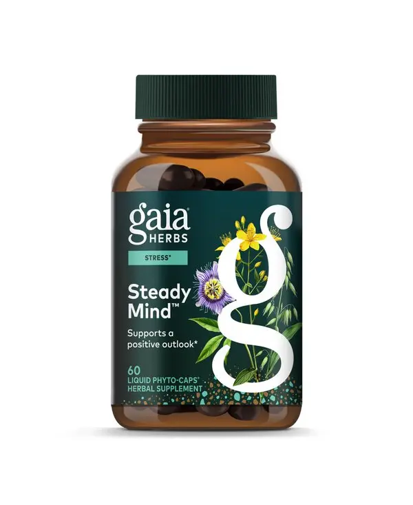 GAIA HERBS Emotional Balance Stress Support Supplement To Help The Body Cope With Stress - No Color