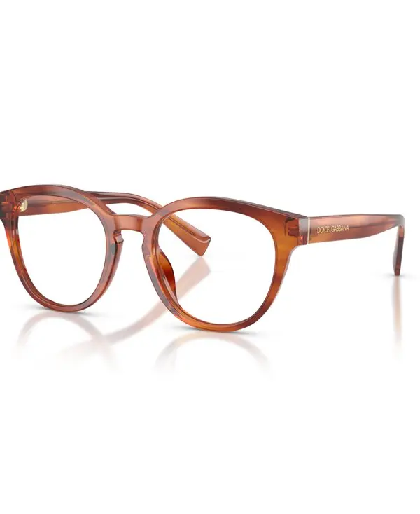 Dolce & Gabbana Phantos Eyeglasses - Striped Ginger