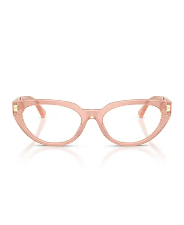 Versace Cat Eye Eyeglasses - Opal Powder