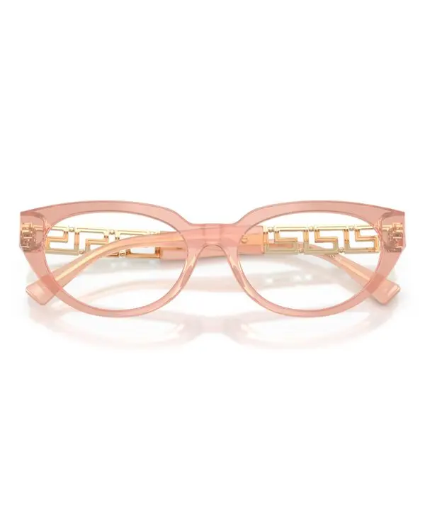 Versace Cat Eye Eyeglasses - Opal Powder