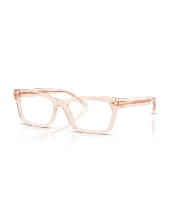 Ralph Lauren Square Eyeglasses - Transparent Pink