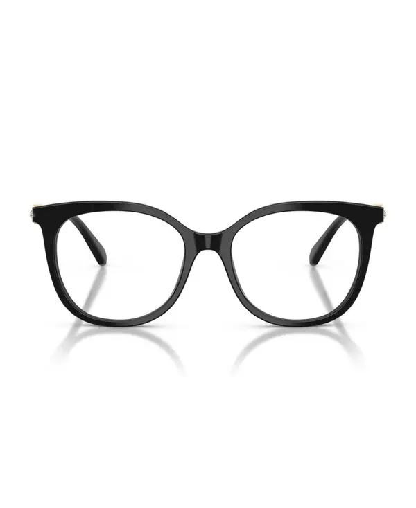 SWAROVSKI Panthos Eyeglasses With Strass Embellishments - Black