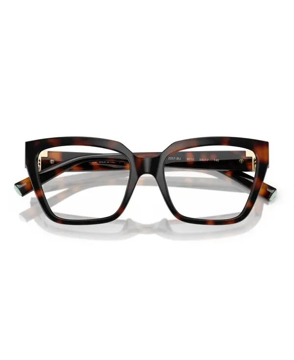 Tiffany & Co. Square Frame Eyeglasses - Havana